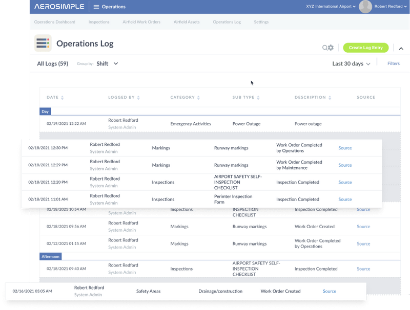 Part 139 and FAA Approved - Airport Operations Software | AeroSimple